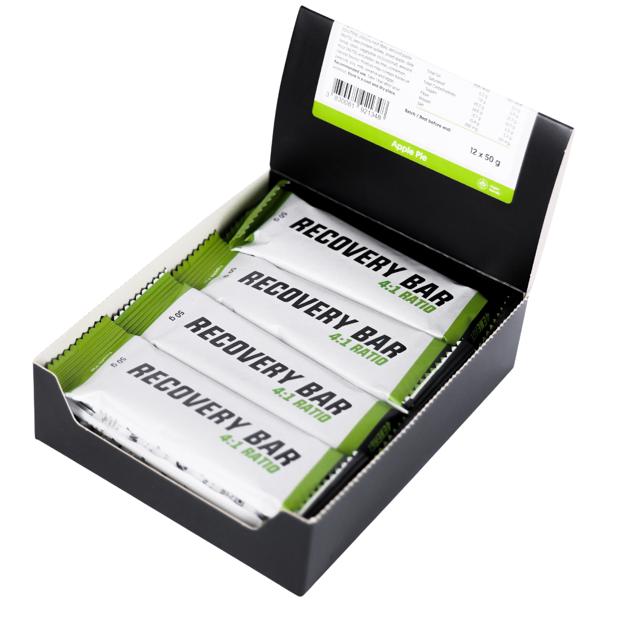 Energy bar for endurance sports that doesn't melt or crumble